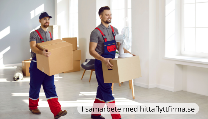 Anlita flyttfirma i storstäderna - Skattereduktion